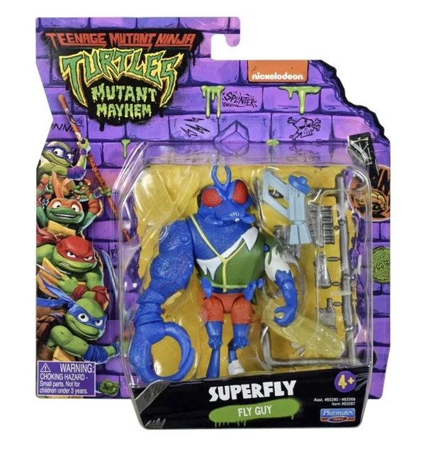 TEENAGE MUTANT NINJA TURTLES: MUTANT MAYHEM BASIC FIGURES - SUPERFLY ...