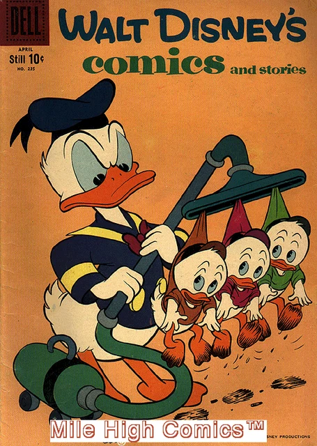 WALT DISNEY'S COMICS AND STORIES (1940 Series) (DELL) #235 Good Comics ...