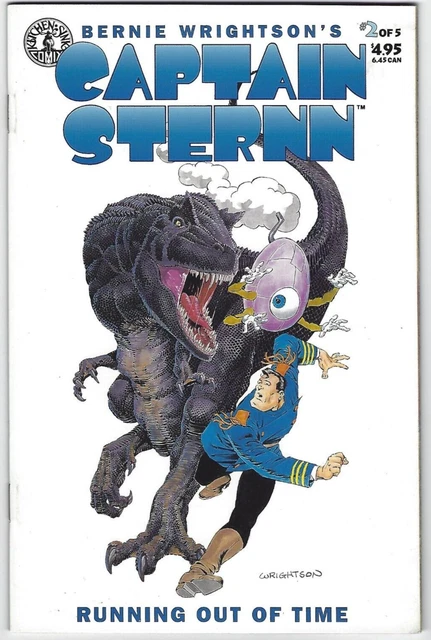 BERNIE WRIGHTSON'S CAPTAIN Stern #2 (1993) Kitchen Sink Comics Heavy ...