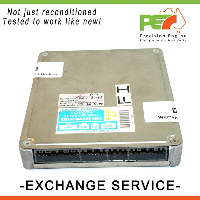 REMAN. OEM ENGINE Control Unit for TOYOTA LANDCRUISER 94 1FZFE OE ...