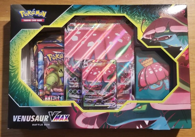 POKEMON TCG VENUSAUR VMAX Battle Box Collection Factory Sealed Brand ...