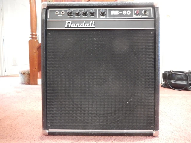 RARE VINTAGE RANDALL RB-60 Bass Guitar Amp £75.00 - PicClick UK