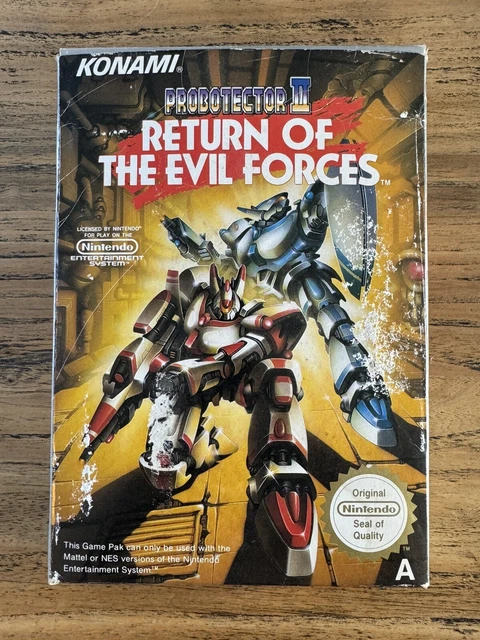 PROBOTECTOR II RETURN Of The Evil Forces Nintendo NES PAL A Boxed🔥RARE🔥 ...