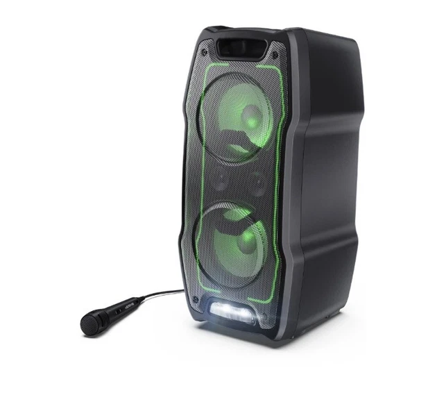 SHARP XPARTY SING Party Speaker PS-931 Portable Bluetooth Strobe Lights ...