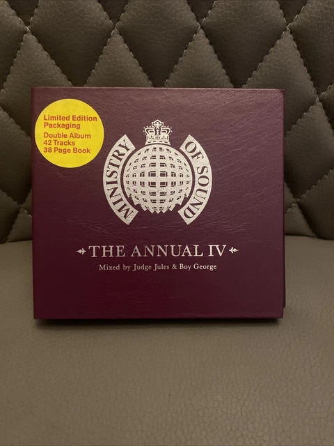 CD DOUBLE MINISTRY Of Sound Annual IV 1998 mixé par Judge Jules & Boy ...