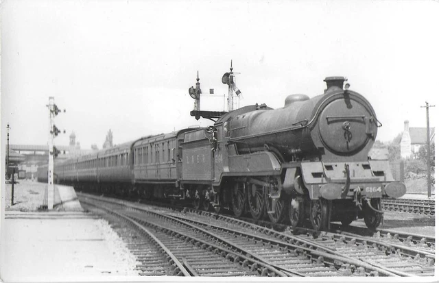 RAILWAY PHOTO LNER B3 6164 Earl Beatty Aylesbury GCR Robinson 4-6-0 ...
