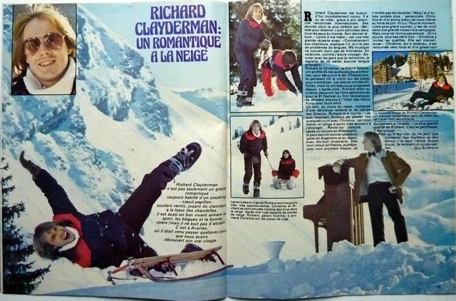 RICHARD CLAYDERMAN => Coupure De Presse 2 Pages 1980 / Clipping EUR 5 ...