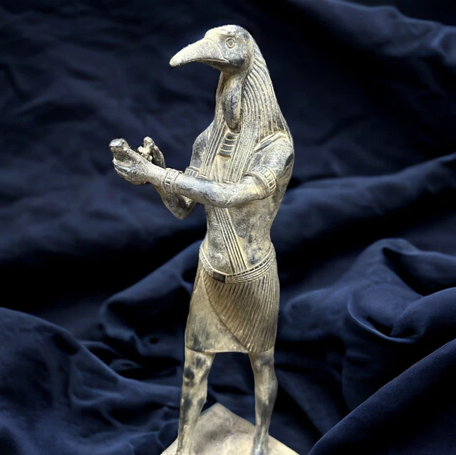 RARE ANCIENT EGYPTIAN Antiques Thoth Statue God of Creator Pharaonic ...