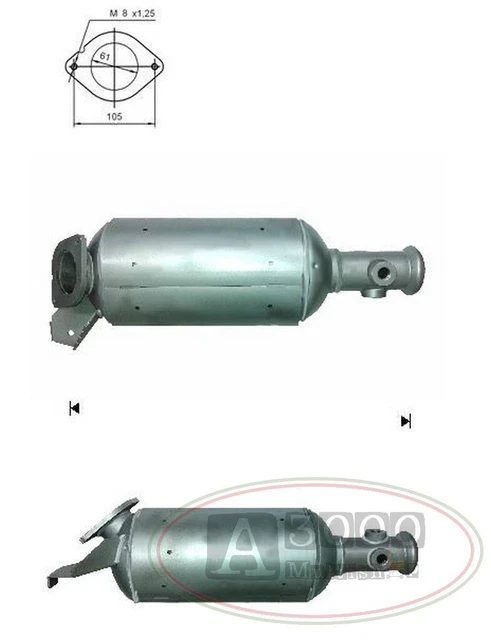 FILTRO FAP / DPF RENAULT MASTER 2.5TD DCI DPF 2464 cc 107 Kw / 146 cv ...