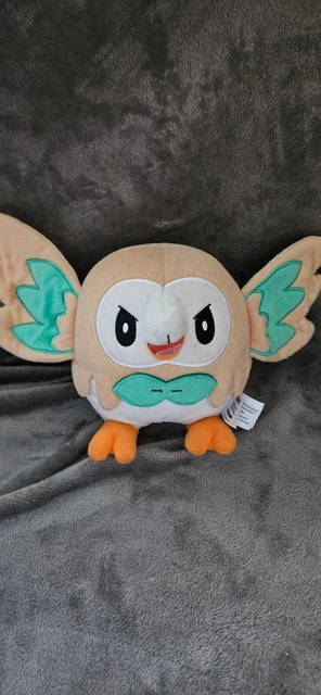 POKEMON ROWLET PLUSH Soft Toy - Official Pokemon Plush £5.92 - PicClick UK
