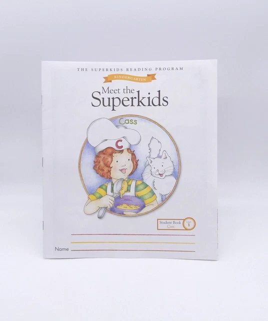 THE SUPERKIDS READING Program Kindergarten Student Book Units 1-13 $12. ...