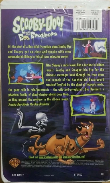 SCOOBY-DOO MEETS THE BOO BROTHERS Vhs Video Tape 1983 Hanna Barbera ...