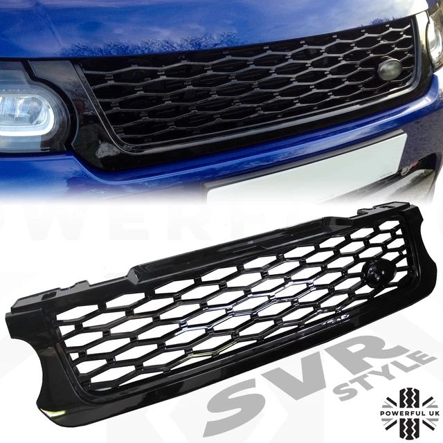 REPLACEMENT FRONT GRILLE for Range Rover SPORT SVR L494 14-17 Gloss ...
