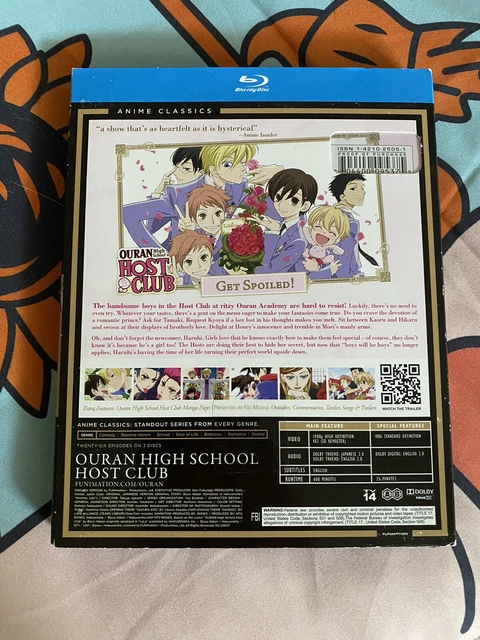 OURAN HIGH SCHOOL Host Club Complete Series Blu Ray Anime Classics ...