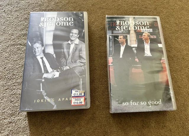 ROBSON AND JEROME VHS x2 So Far So Good And Joking Apart £5.00 ...