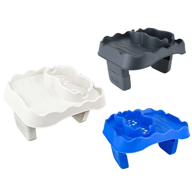 PROFITEZ DE VOTRE temps de spa avec notre plateau porte-gobelet gonflable régla EUR 35,44 ...