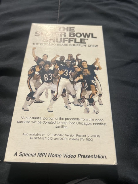 THE SUPER BOWL Shuffle Vhs Tape Chicago Bears 1985 £11.54 - PicClick UK
