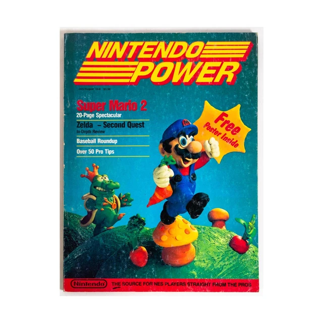 NINTENDO POW! #1 " Super Mario 2, Zelda - Seconde Quest, Baseball Mag ...