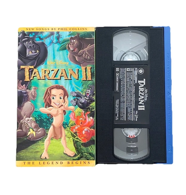 DISNEY TARZAN II 2 The Legend Begins VHS 2005 VCR Video Tape Rare! £23. ...