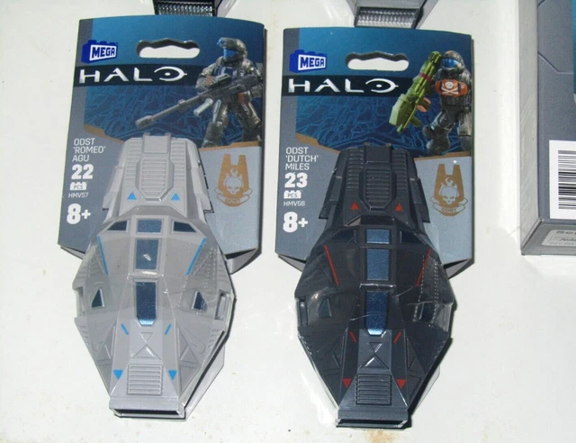 MEGA CONSTRUX HALO Alpha Nine ODST Drop Pod x 4 Plus ensemble mangouste ...