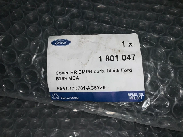 GENUINE FORD FIESTA MK7 Rear Bumper Cover 1801047 £85.00 - PicClick UK