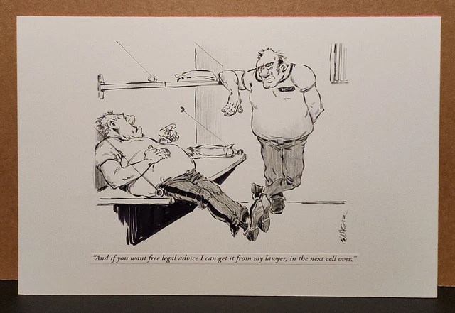 BRUCE BOLINGER COMIC Panel Gag Cartoon Original Kunst KOSTENLOSE ...