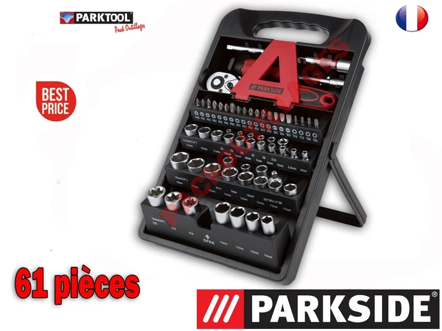 PARKSIDE® SET DE clés à douille, 61 pièces EUR 29,99 - PicClick FR