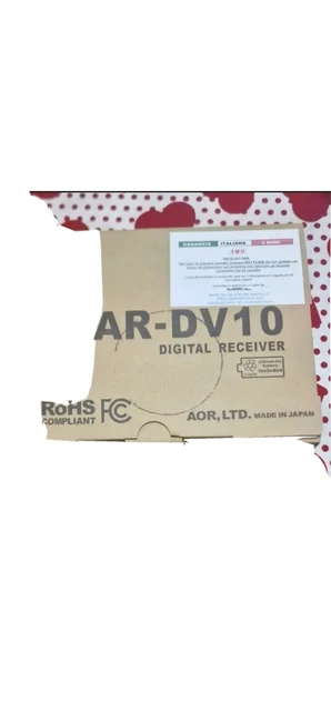 AOR AR-DV10 AMATEUR radio digital sdr receiver 100khz-1300mhz f £443.68 ...