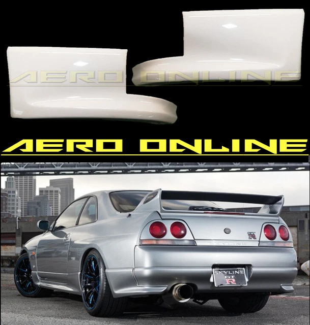 V-SPEC REAR BUMPER Spats For Nissan Skyline R33 GTR £109.99 - PicClick UK