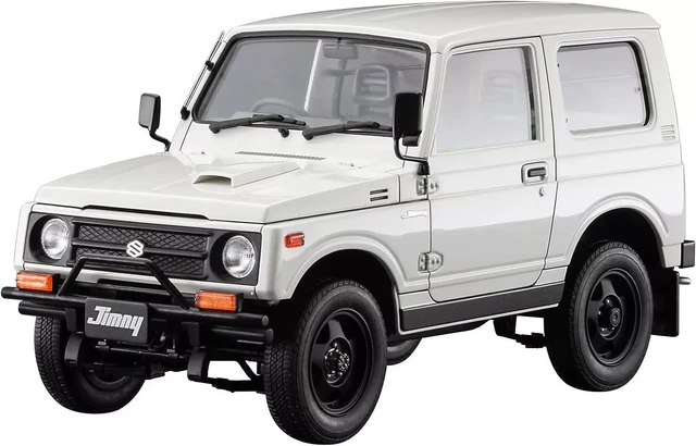 HASEGAWA SUZUKI JIMNY JA11-5 +Grill Guard 1/24 Scale Plastic Model Kit ...