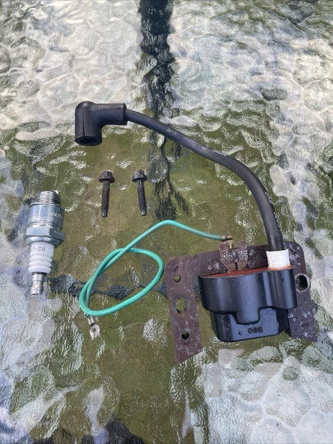 ATCO QUALCAST CLASSIC 35 14 17 43s Lawn Mower Ignition Coil and Plug £ ...