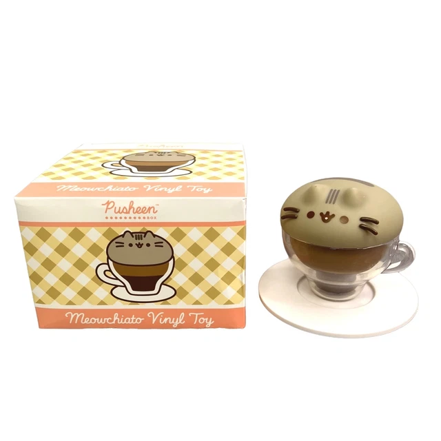 PUSHEEN BOX VINYL Meowchiato Toy Figurine Summer 2022 Coffee Mug Cat ...