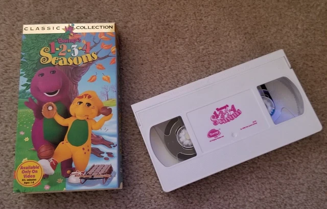 BARNEY - BARNEYS 1-2-3-4 Seasons (VHS, 1996) £6.52 - PicClick UK