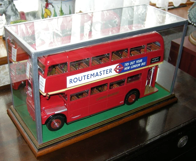 1:24 ROUTEMASTER RM Sunstar London Bus Glass - Display Case Only £47.00 ...
