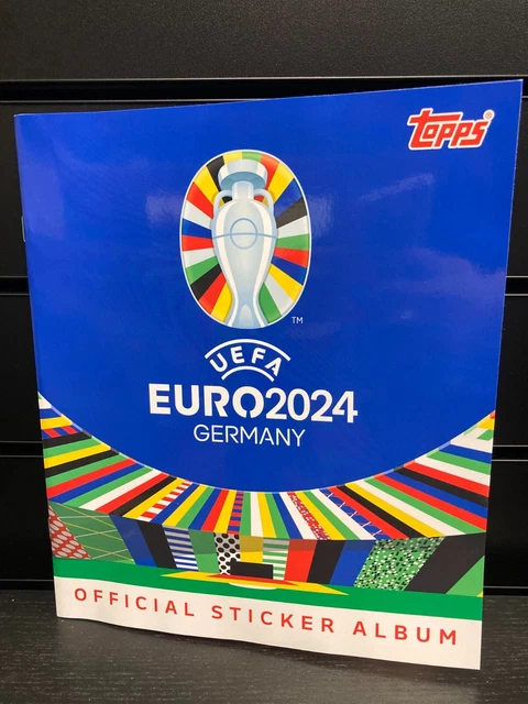 UEFA EURO 2024 Germany Official Sticker Album £4.99 - PicClick UK