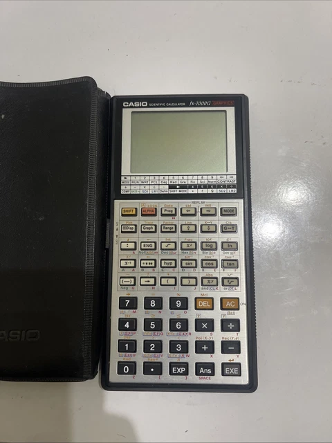 CASIO FX-7000G GRAPHICS calculator & Case £22.94 - PicClick UK