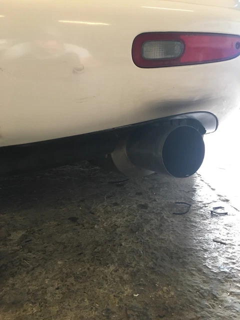 MAZDA RX7 TITANIUM Exhaust 90mm Cat Back System Fd3s Fd Doesn’t Fit Fc ...