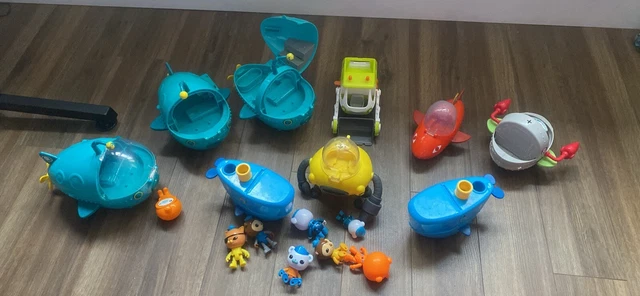 MASSIVE JOB LOT Octonauts Toys Octopod Characters Sea Creatures Gups ...