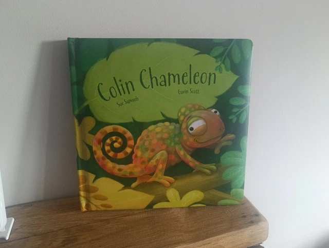 JELLYCAT COLIN CHAMELEON Book - Very Rare - Excellent Condition £24.00 ...