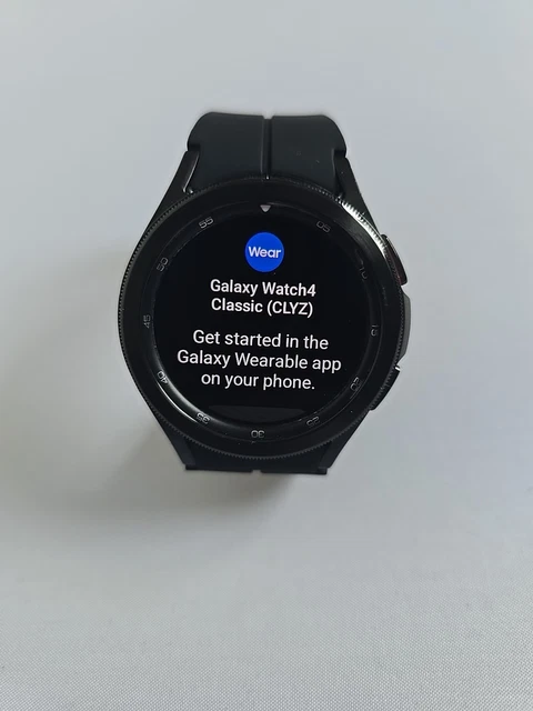 SAMSUNG GALAXY WATCH4 Classic 42mm SM-R880 Silver *read Description ...