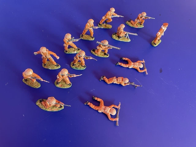 MATCHBOX TOY SOLDIERS British Infantry 1/32 Scale WW2 £16.99 - PicClick UK