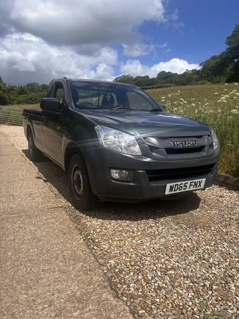 ISUZU DMAX SINGLE Cab Twin Turbo TD4x2 2015 with 59000 Miles 12 Months ...