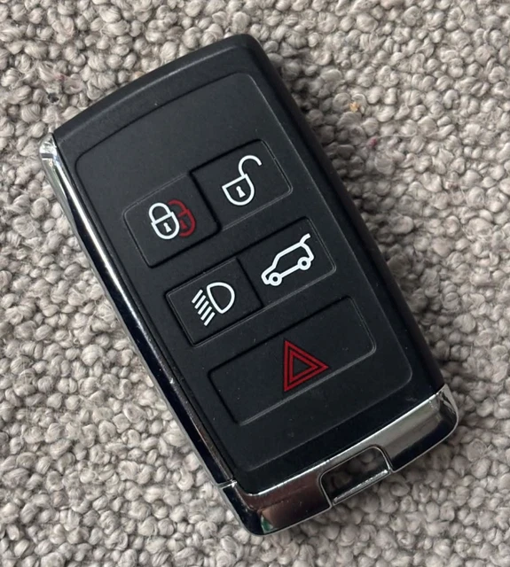 GENUINE LAND ROVER 5 Button Remote Smart Car Key Fob - Tracked Delivery ...