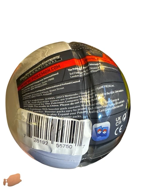 POKÉMON TCG POKÉ Ball Tin Sealed | 3 Booster Packs | New Factory Sealed ...