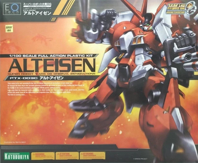 1 100 PTX 003C Alto Aizen Model No. Super Robot Taisen OG KOTOBUKIYA ...