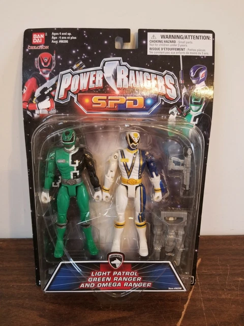 POWER RANGERS SPD omega green green ranger light patrol figure new ...