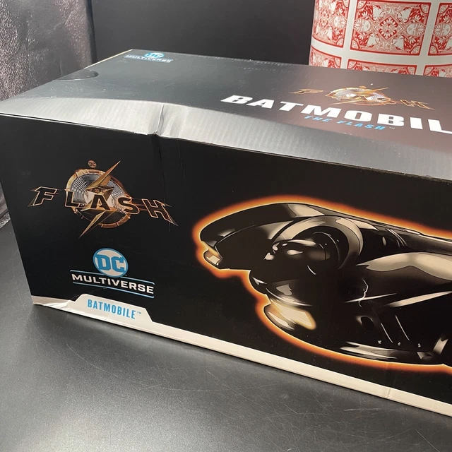 MCFARLANE BATMOBILE FLASH Movie DC Multiverse 1989 89 Keaton Batman ...