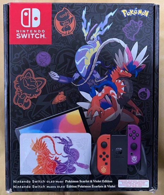 NINTENDO SWITCH OLED Model Pokémon Scarlet & Violet Edition USED £289. ...