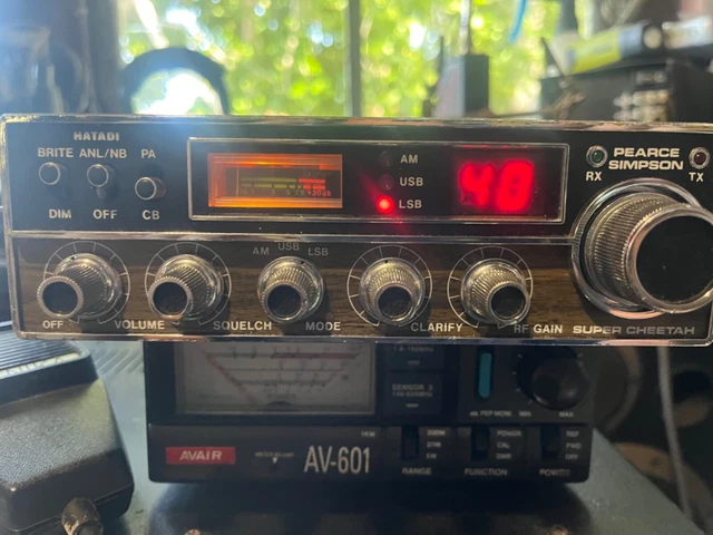 PEARCE SIMPSON SUPER Cheetah am/ssb Cb radio $175.00 - PicClick AU