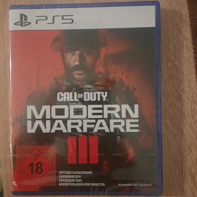 Call Of Duty Modern Warfare Iii Cod Mw3 Ps5 Neu Und Eingeschweißt Eur